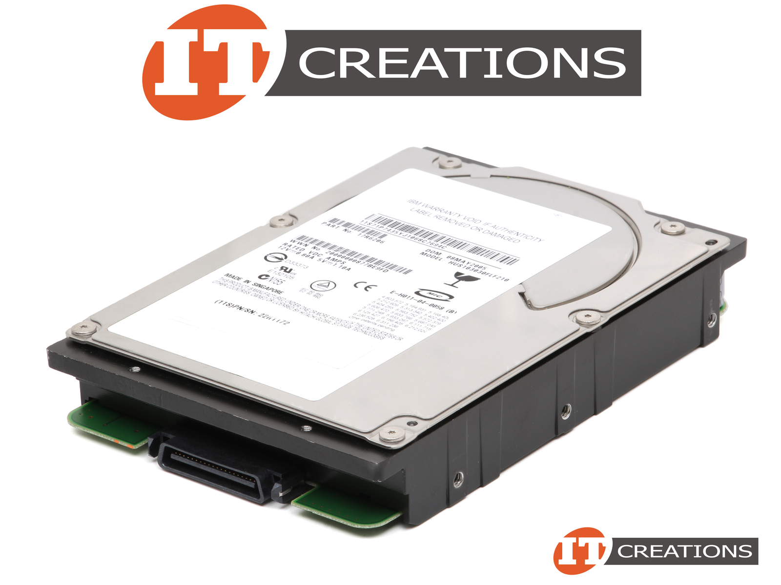 22R1172 IBM / Hitachi Global 300GB 10K RPM Fibre Channel FC 3.5 Inch ...