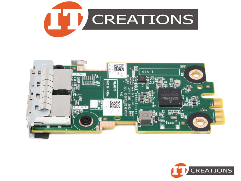 24N3N DELL 2X1GB LOM Card For DELL EMC Poweredge R660 / R6625 / R760xa ...