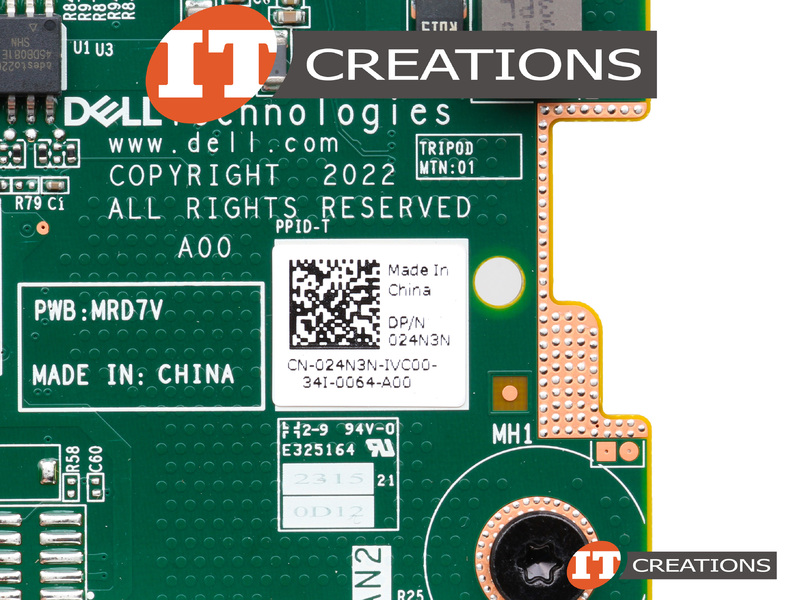 24N3N DELL 2X1GB LOM Card For DELL EMC Poweredge R660 / R6625 / R760xa ...