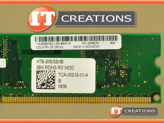 25R8079 IBM RAID MEMORY MODULE 32MB 8K-L SAS CONTROLLER