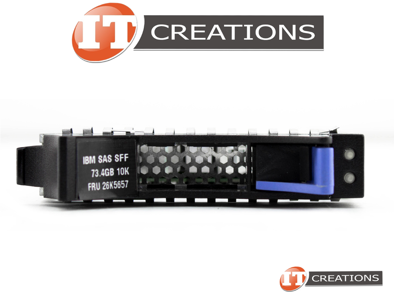 26K5655 IBM 73.4GB 10K RPM 2.5 INCH SAS HARD DRIVE WITH TRAY/CADDY ...