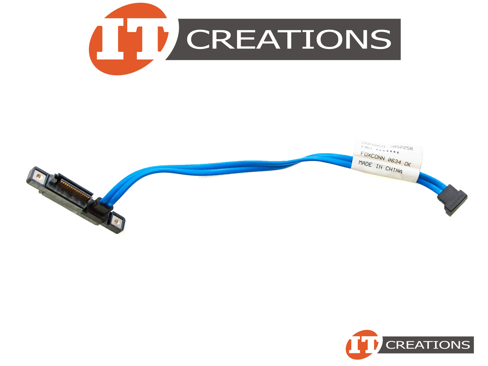 26K8059 IBM CABLE SATA TO SATA BLUE FLAT CABLE