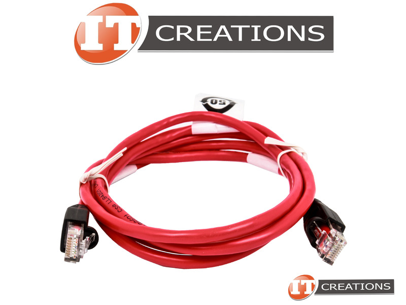 286593-001 HP RED CAT 5 Rj45 1.8m Cable 6 FT RJ-45 Cat5 Category 5 ...