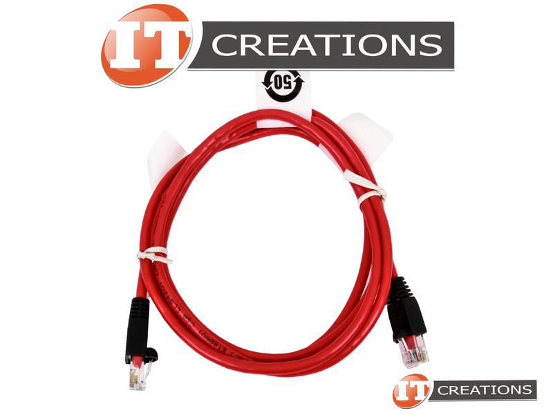 286593-001 HP RED CAT 5 Rj45 1.8m Cable 6 FT RJ-45 Cat5 Category 5 ...