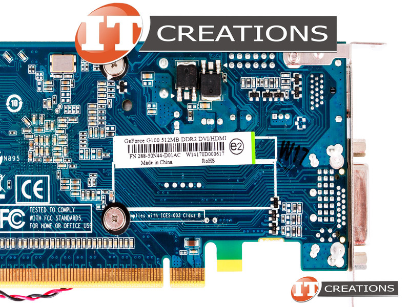 288-50N44-D01AC-LOW P - Used - ZOTAC NVIDIA GEFORCE G100 GPU 512MB 8 ...