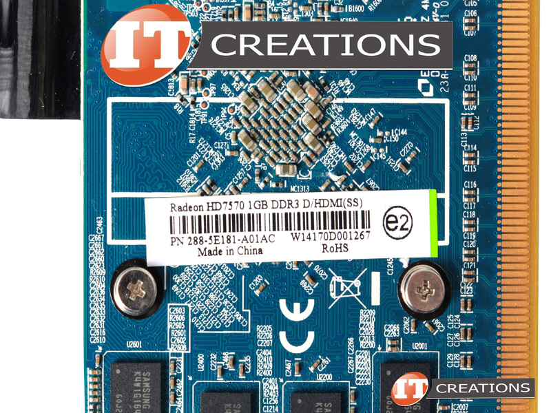 288-5E181-A01AC-NO BRK - Used - ATI RADEON HD 7570 GPU 1GB 480 STREAM ...