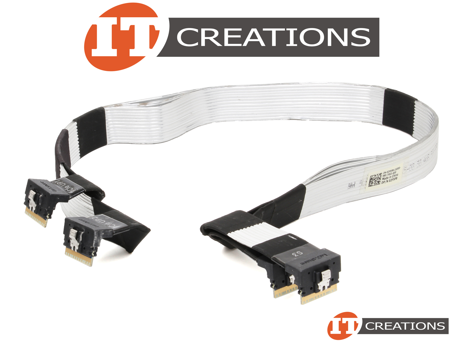 2F5P8 DELL S3 / S4 PCIE SIGNAL RIBBON CABLE FOR DELL EMC POWEREDGE ...