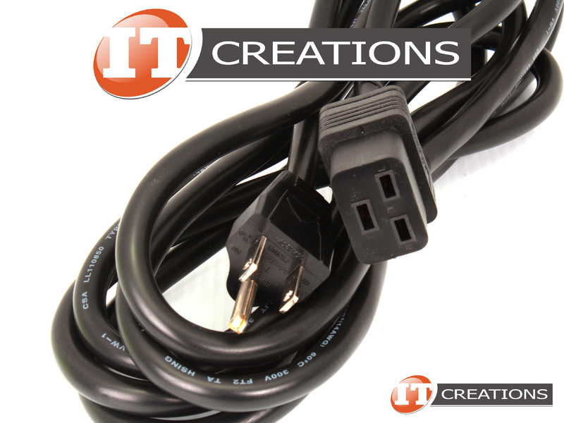 2R328 DELL POWER CORD C19 NEMA 5-15P 15A 125V 10 FT - 120 INCH ( 116.5 ...
