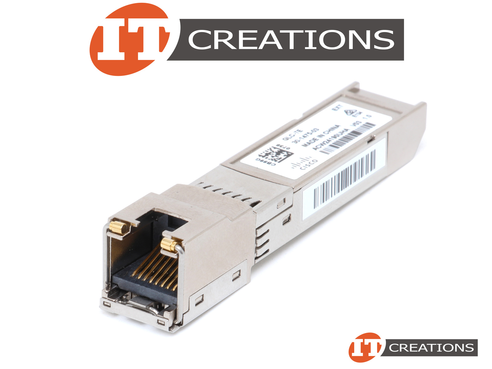 30-1475-03 Cisco 1000base-T Copper Rj45 SFP Transceiver 1gb/s RJ-45 ...
