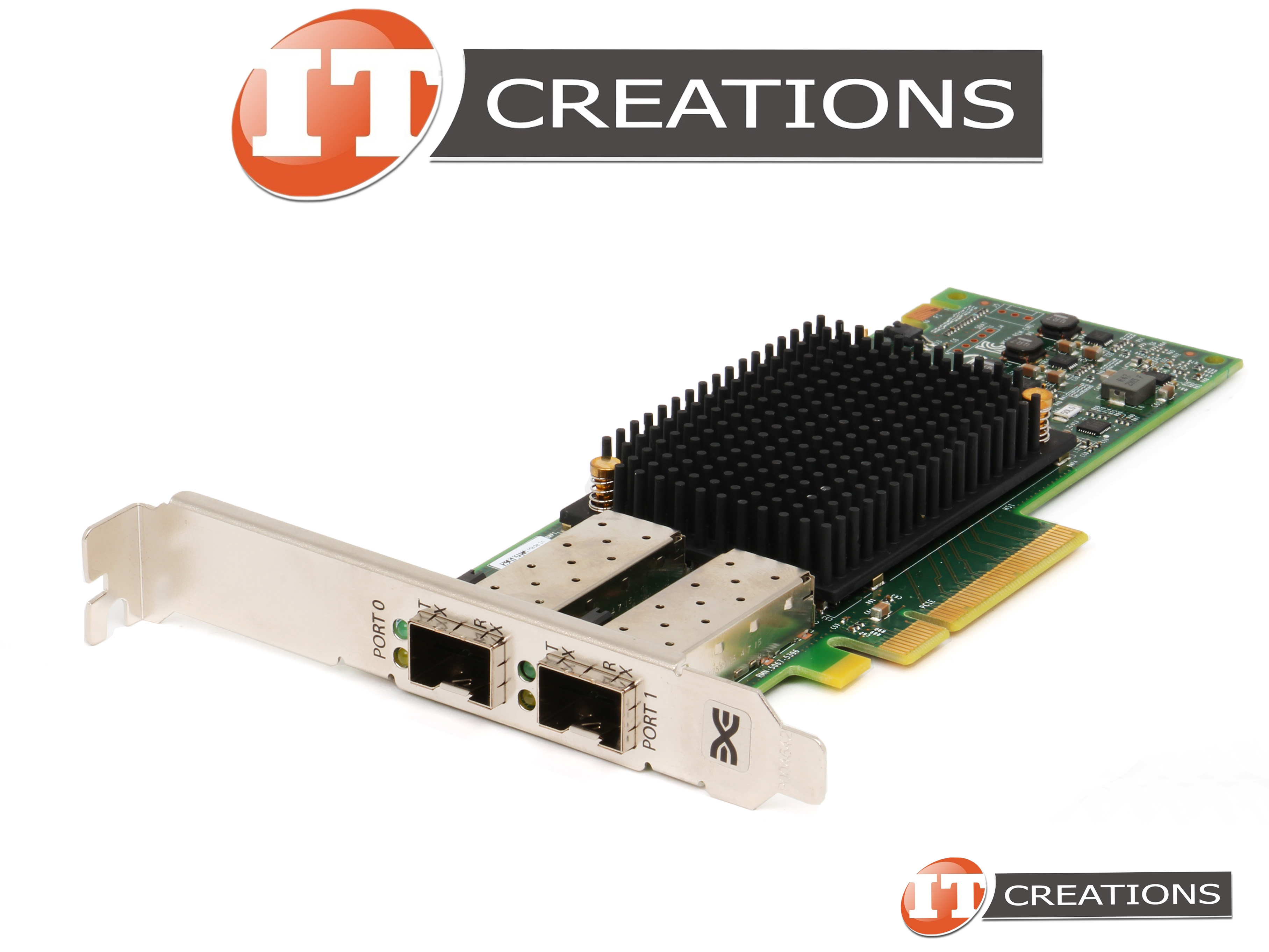 308VV-HIGH P DELL / Emulex Lpe32002-M2-D FC HBA 32gfc Dual Port Sfp+ ...