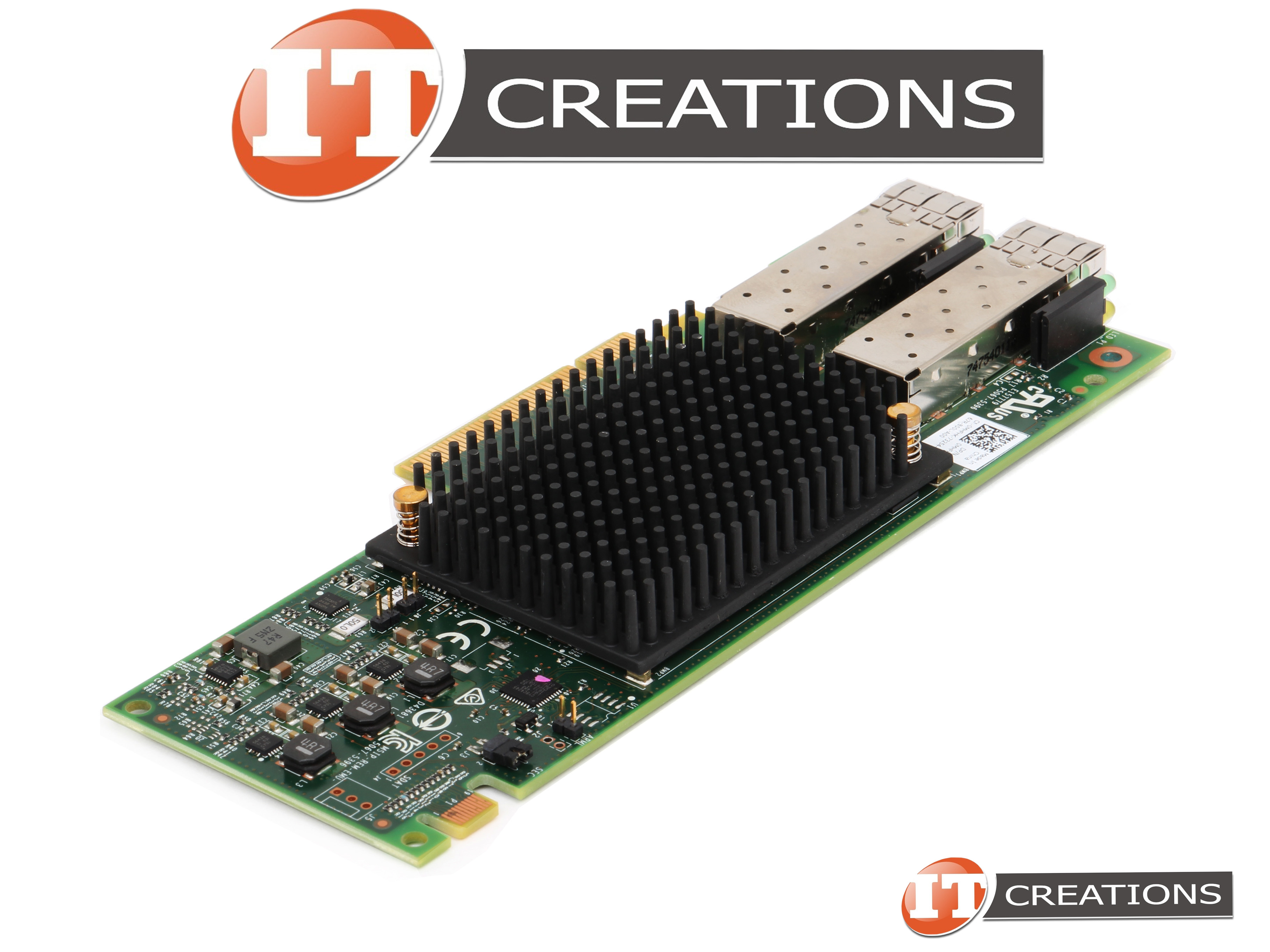 308VV-NO BRACKET DELL / Emulex Lpe32002-M2-D FC HBA 32gfc Dual Port ...