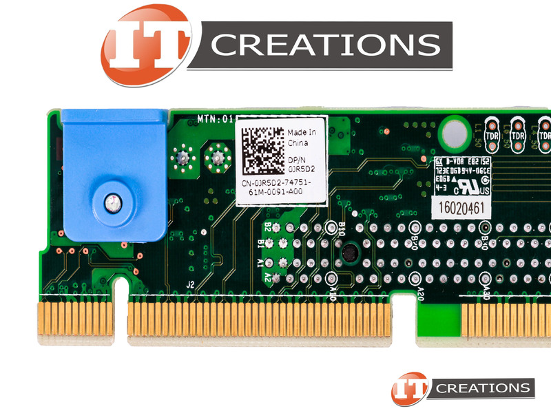 330-BBCS DELL Riser Card 2 For DELL Poweredge R630 Slot 1 PCI-E 3.0 X8 ...