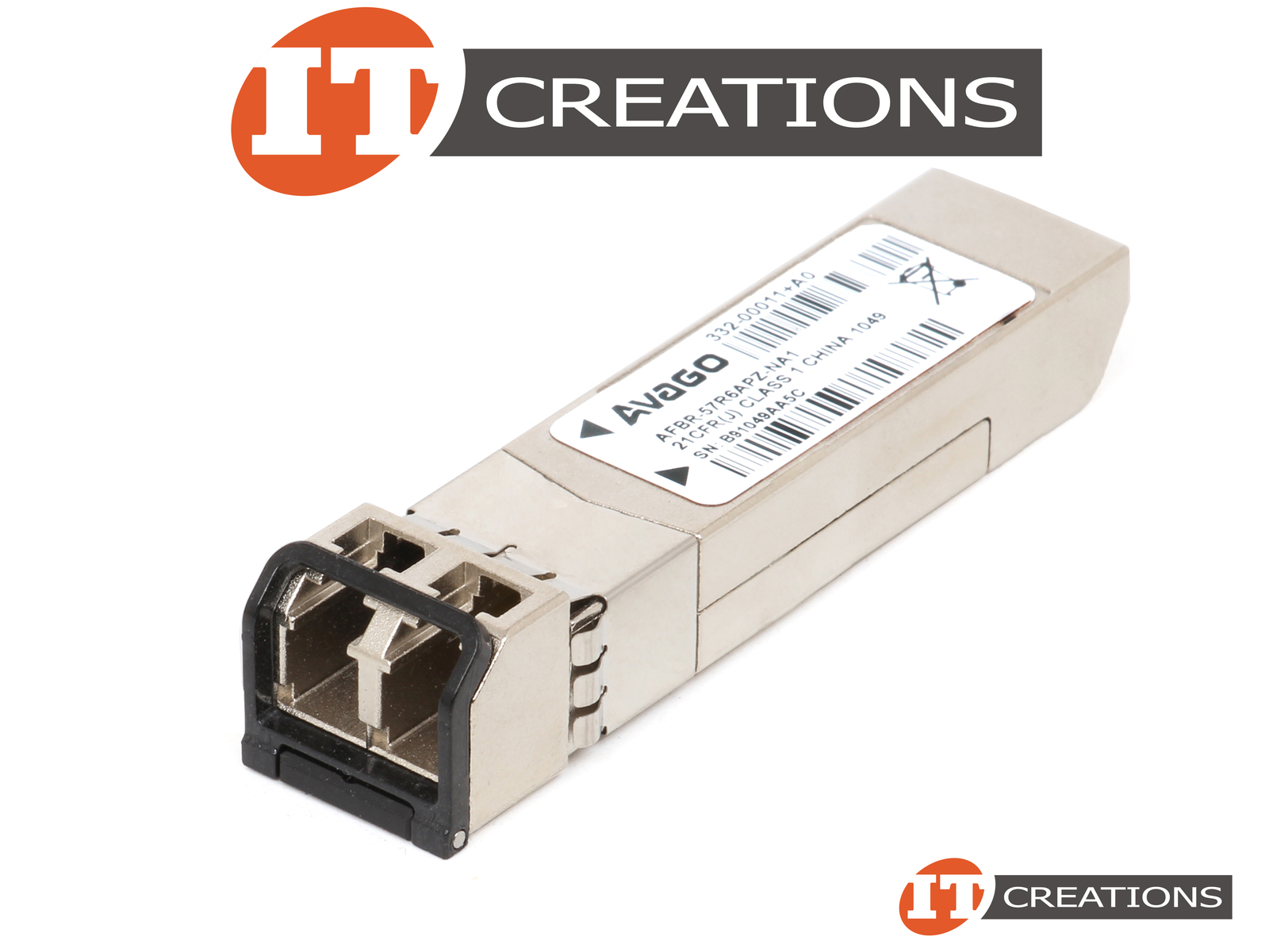 332-00011-A0 AVAGO 4GB/S 850NM MMF LC SFP TRANSCEIVER - 4.25GB/S 150M ...