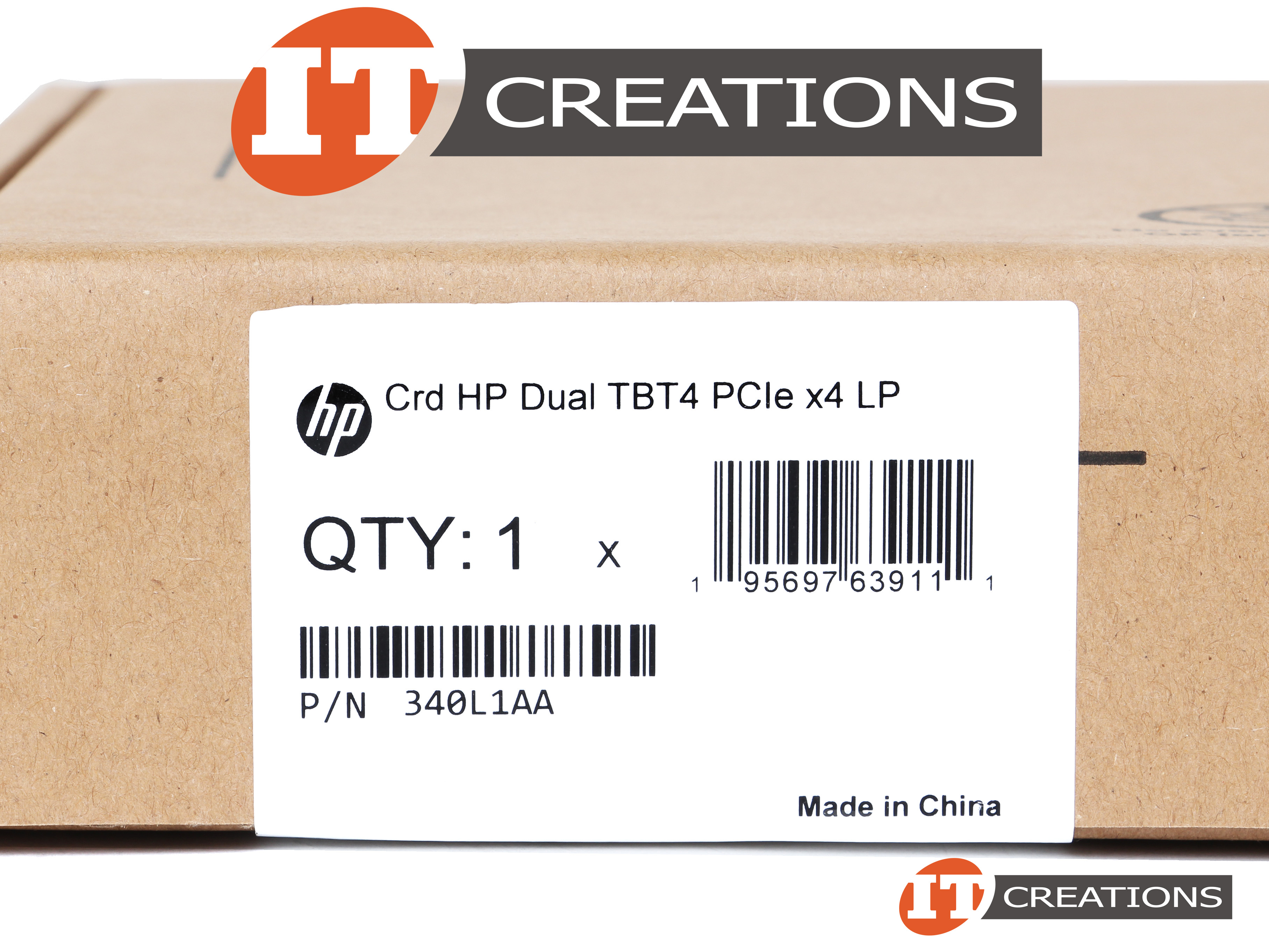 340L1AA-NEW - New - HP Dual Port Tbt4 PCI-E X4 ADD IN Card Thunderbolt ...