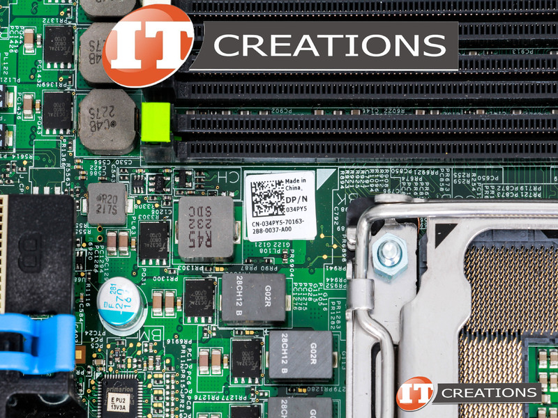 34PY5 DELL MOTHERBOARD FOR DELL POWEREDGE M820 - ( 4 ) FOUR CPU SOCKETS ...