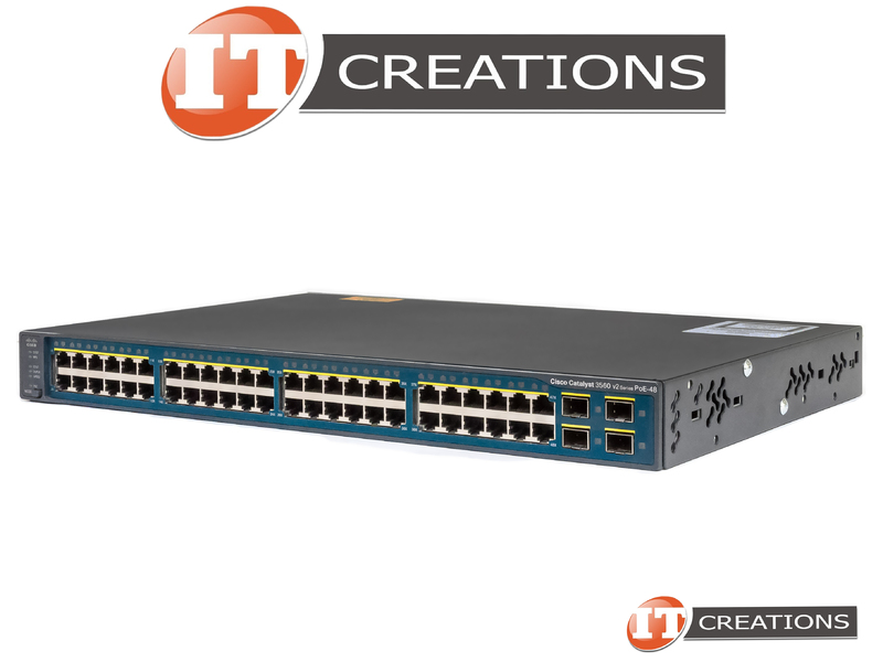 3560V2-48PS - Used - Cisco Catalyst 3560 V2 Series POE-48 Port RJ-45 10 ...