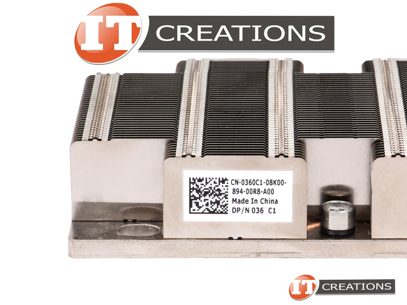360C1 DELL 1U Heatsink For DELL EMC Poweredge R840 Screw Down Type ...