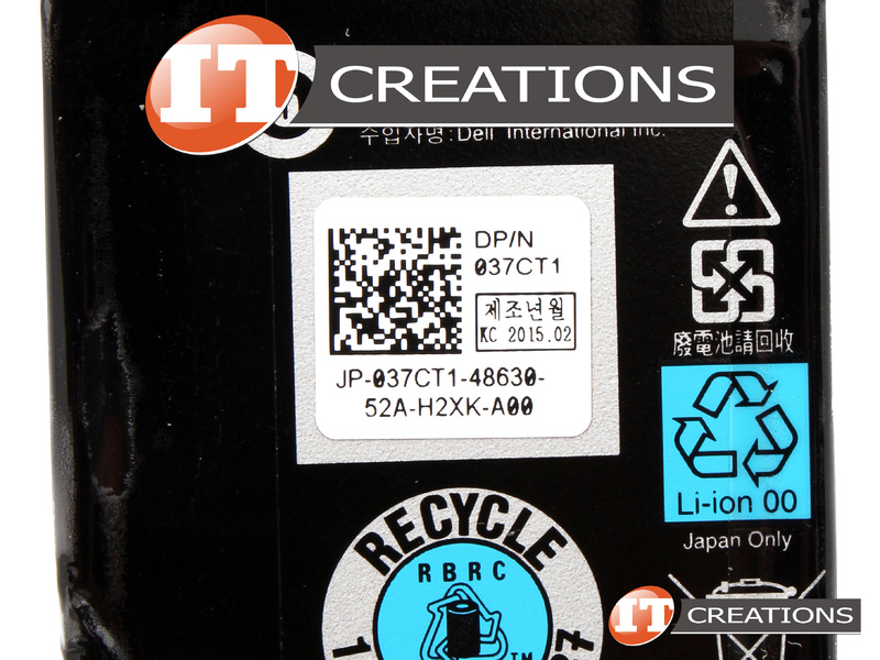 37CT1 DELL Rechargeable LI-ION Perc Battery For DELL EMC Poweredge M430 ...