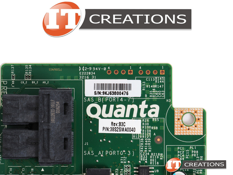 38S2SMA0040 QUANTA / LSI 3008 SAS MEZZANINE CARD - ( 2 ) TWO SFF-8643 ...