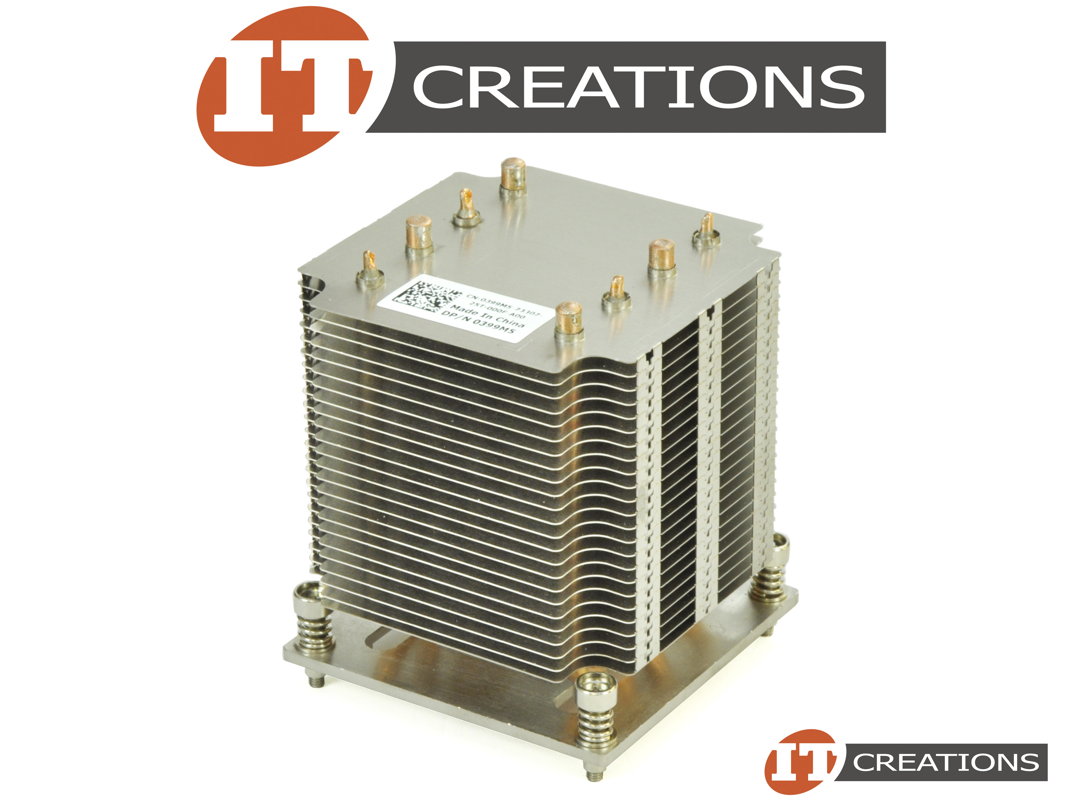 399M5 DELL HIGH END HEATSINK FOR DELL POWEREDGE T620 - ALUMINUM ...