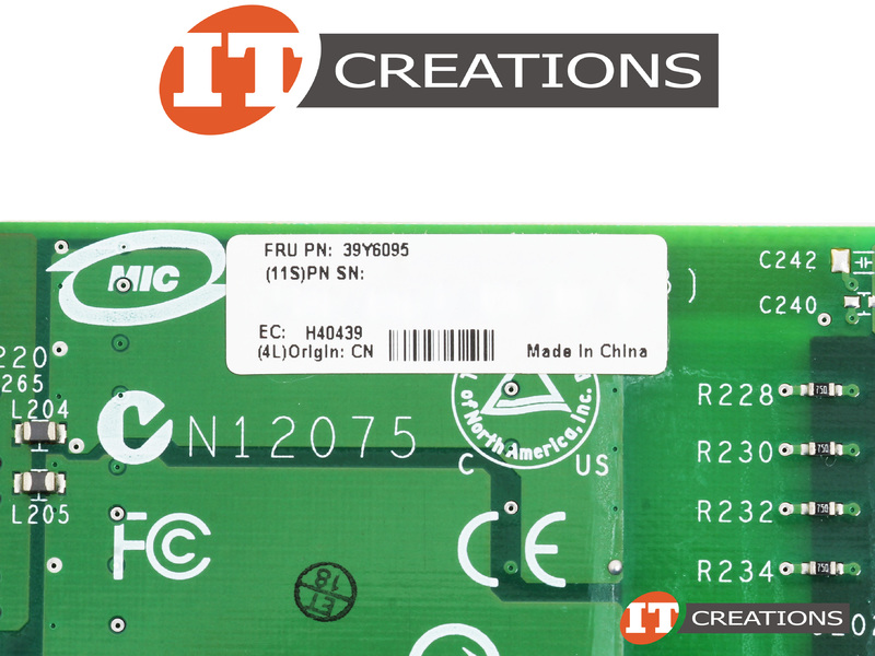 39Y6095-HIGH P IBM NETXTREME 1000T PCI-X 133 DUAL PORT 10 / 100 / 1000 ...