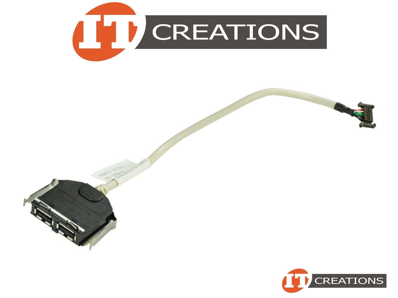 39M6763 IBM Cable ( 2) TWO External USB Ports With Cable For IBM System ...