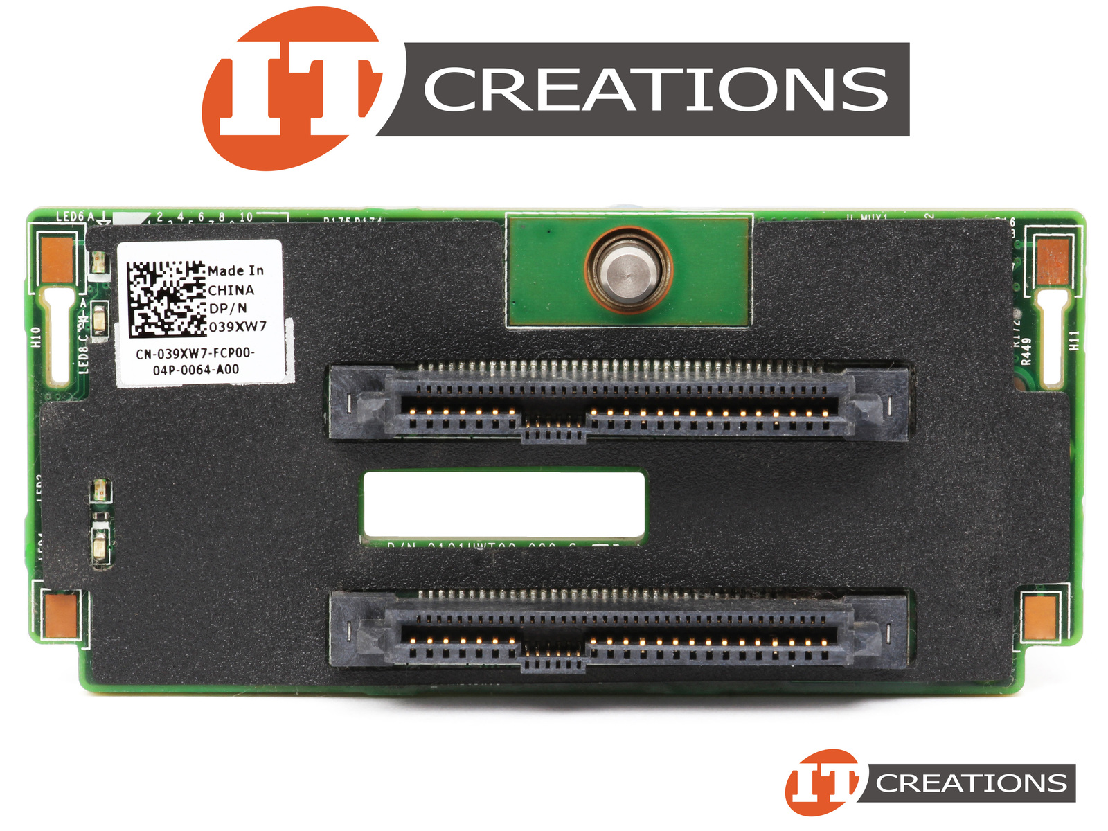 39XW7 DELL PRIMARY HARD DRIVE BACKPLANE 2.5 INCH SFF 2 BAY FOR DELL EMC ...