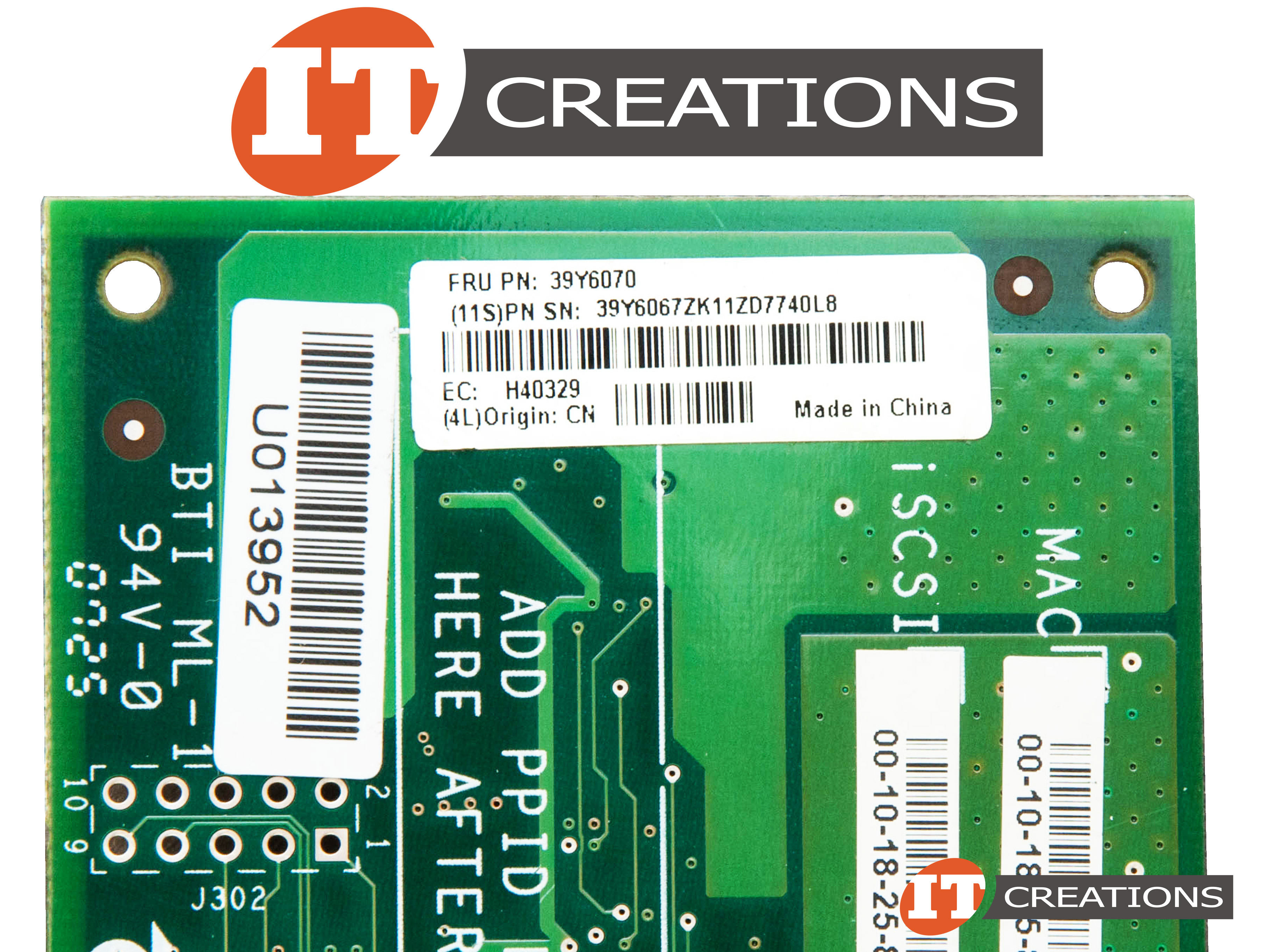 39Y6070-HIGH P - Used - IBM Netxtreme II 1000t Express PCI-E X4 Single ...