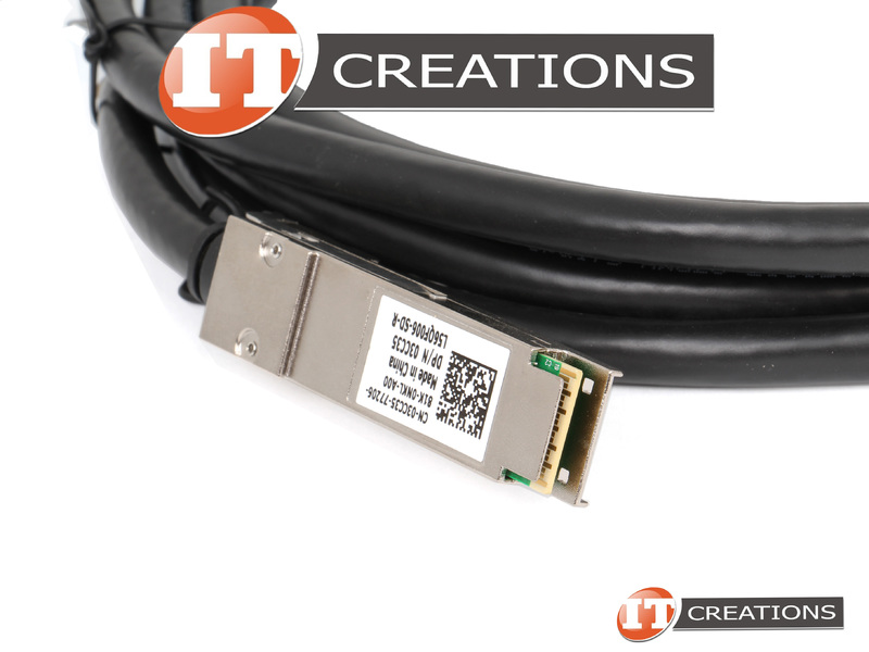 3CC35 DELL 100GBE QSFP28 PASSIVE DAC COPPER INFINIBAND 3M CABLE ...