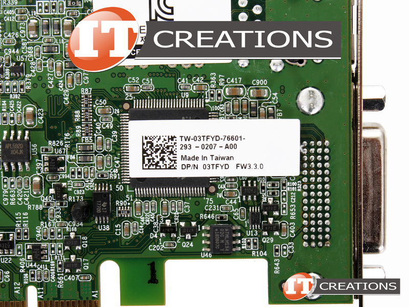 3TFYD-HIGH P DELL / TERADICI TERA 1202 PCOIP PCI-E X1 REMOTE ACCESS ...
