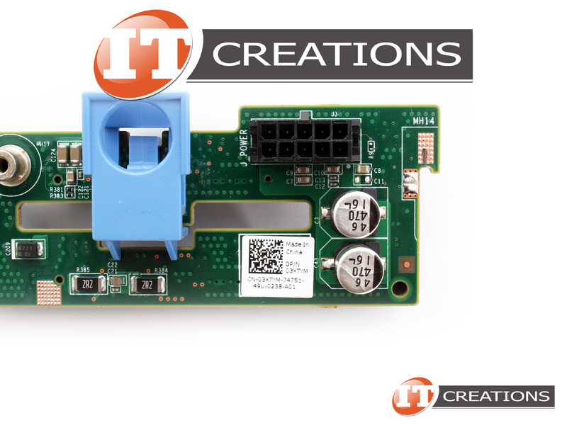 3XTYM DELL HARD DRIVE BACKPLANE 2.5 INCH SMALL FORM FACTOR SFF 10 BAY ...