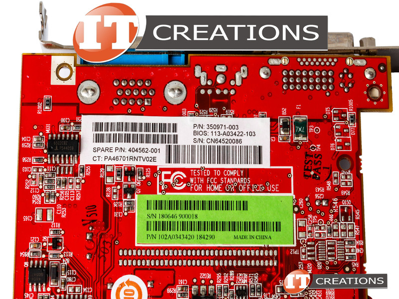 404562-001-HIGH P - Used - HP ATI FIREGL T2-128P GPU 128MB DDR ( 1 ...