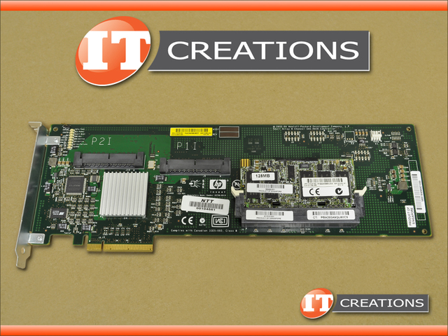 411508-B21 HP SMART ARRAY CONTROLLER KIT E200 PCI-E SAS CONTROLLER WITH 128MB BATTERY BACKED ...