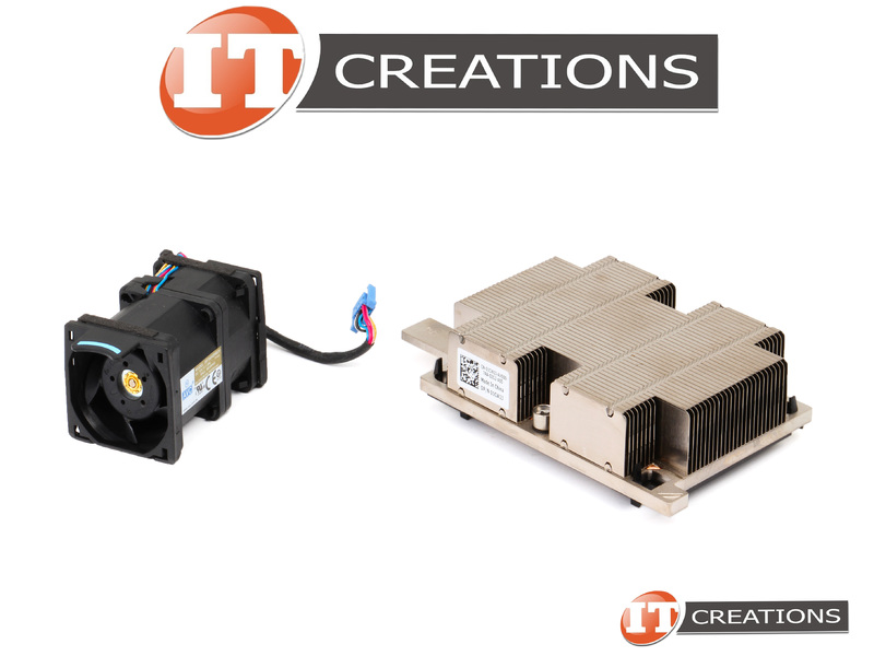 412-AAJU DELL STANDARD CPU2 HEATSINK / FAN AND CPU SLED ASSEMBLY FOR ...