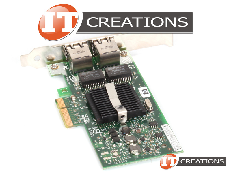 412646-001-HIGH P HP NC360T PCI-E DUAL PORT 10 / 100 / 1000 MB/S ...