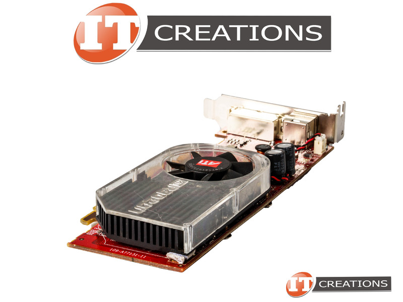 413023-001-LOW P - Used - HP ATI RADEON X1300 GPU 256MB PCI-E X16 ( 1 ...
