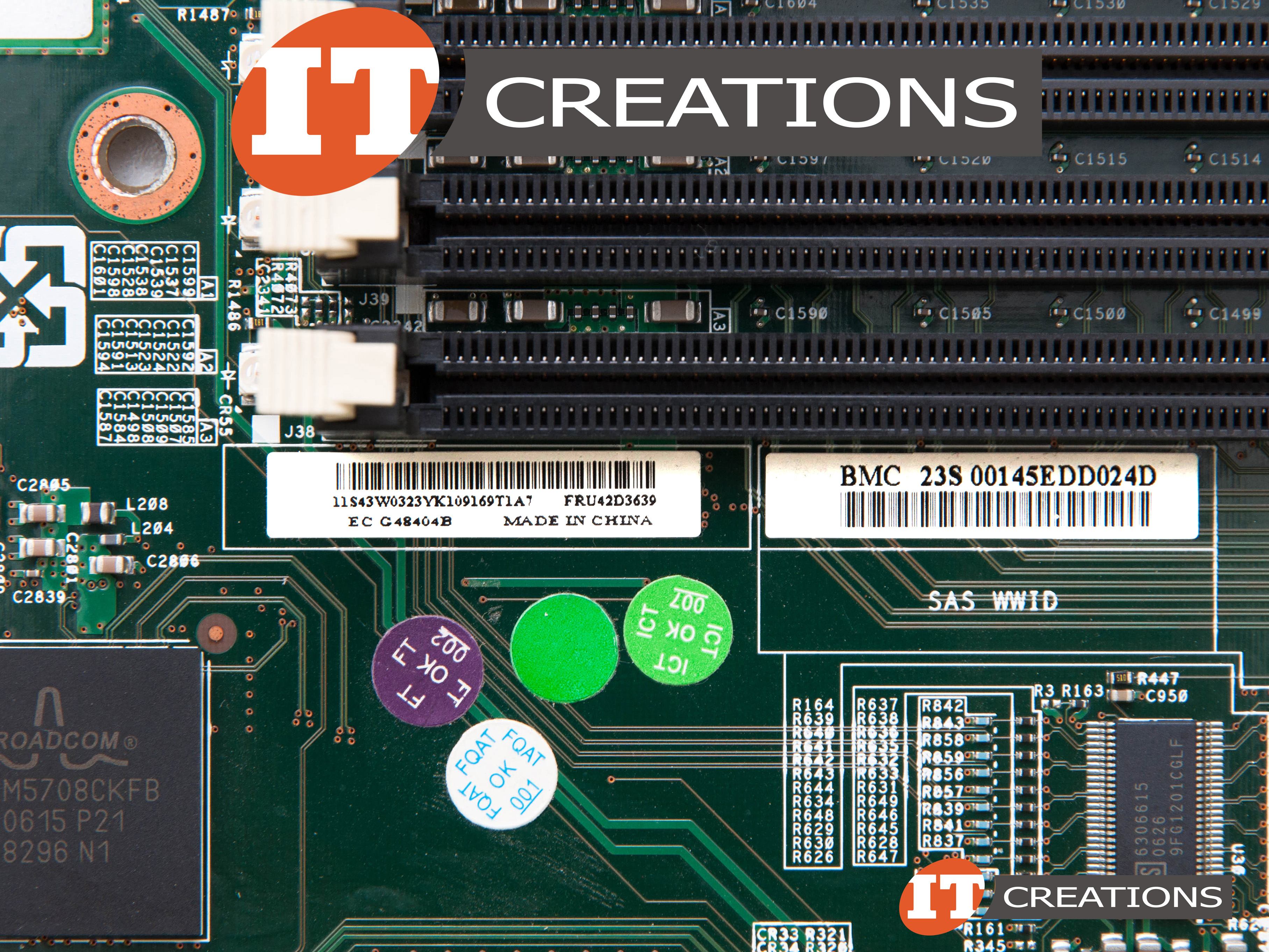 42D3639 IBM MOTHERBOARD FOR IBM SYSTEM X3550 - SYSTEM BOARD