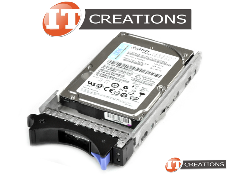 42R8392 - Used - IBM / SEAGATE 146GB 10K RPM SAS 2.5 INCH SMALL FORM FACTOR SFF ESERVER PSERIES ...