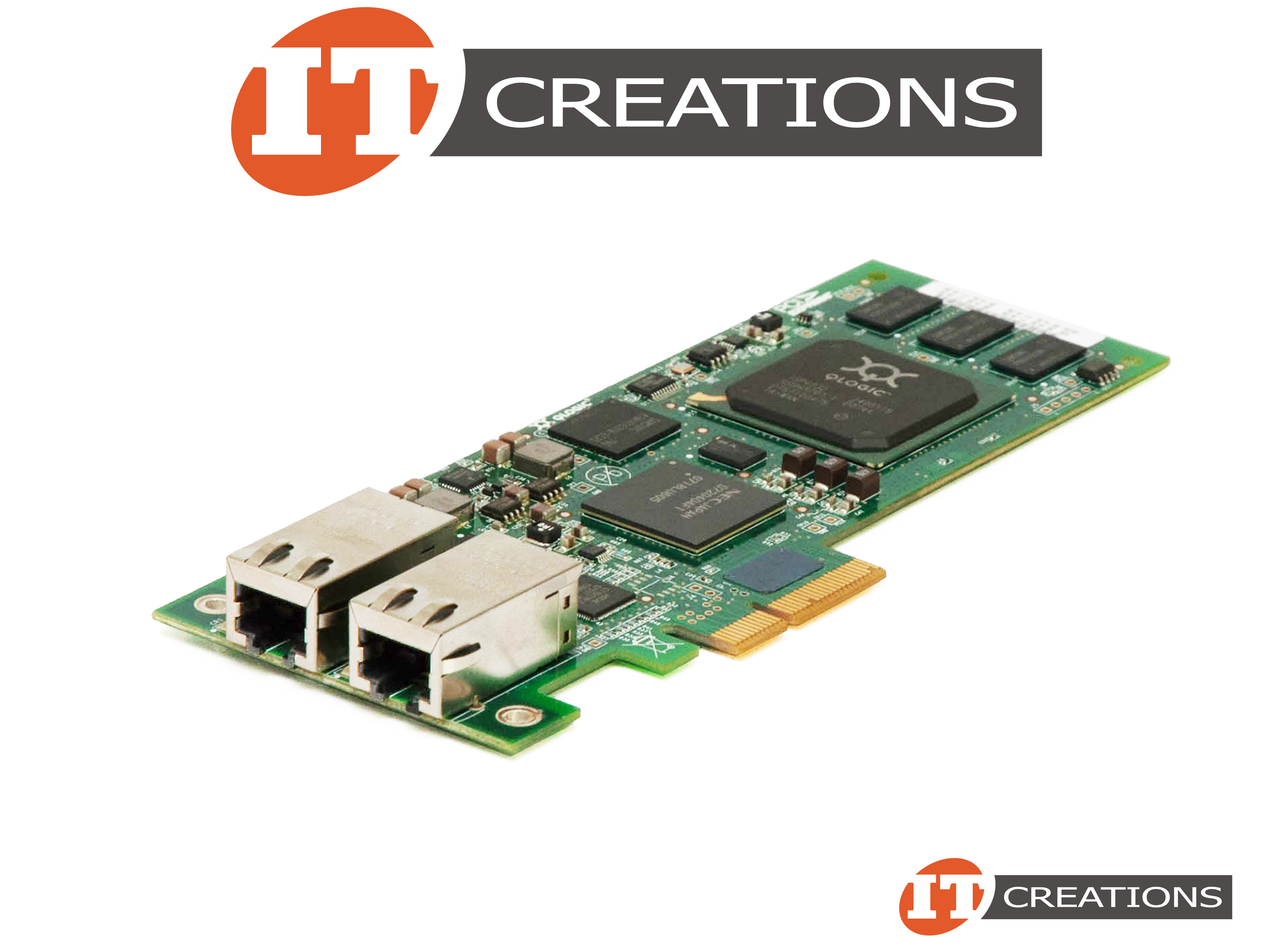 42C1771-NO BRACKET IBM / Qlogic Qle4062c HBA 1gbe 10 / 100mb/s PCI-E X4 ...