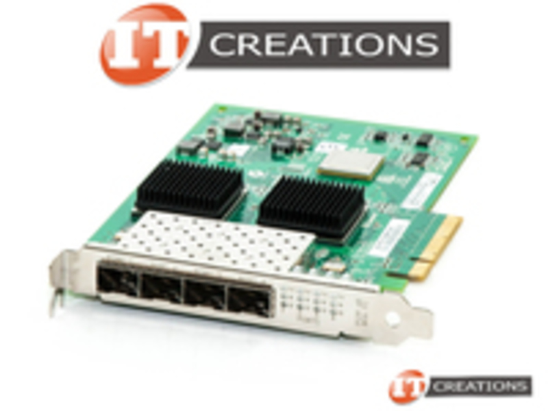 430-4780-HIGH P DELL / QLOGIC QLE2564 HBA 8GFC QUAD PORT SFP+ PCI-E 2.0 ...