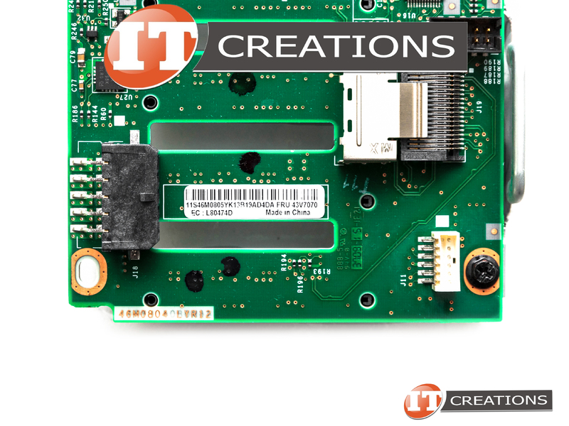 43V7070 IBM HARD DRIVE BACKPLANE 2.5 INCH SMALL FORM FACTOR SFF 4 BAY ...