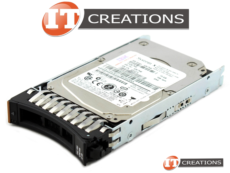 43W7545 - New Other - IBM 73GB 15K RPM SAS 2.5 INCH SMALL FORM FACTOR ...