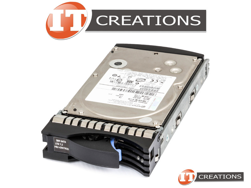 43W7630 - New Other - IBM 1TB 7.2k RPM SATA 3.5 Inch Large Form Factor ...