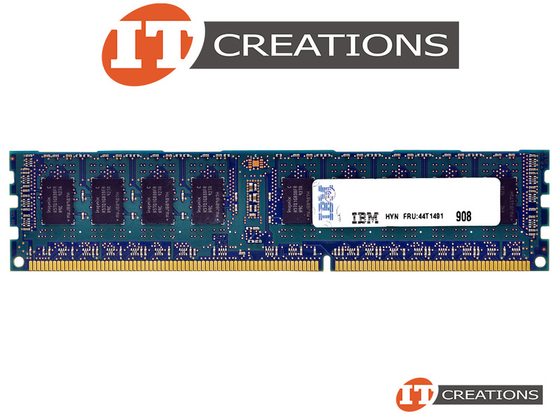 44T1481 IBM 2GB PC3-10600R DDR3-1333 REGISTERED ECC 2RX8 CL9 240 PIN 1 ...