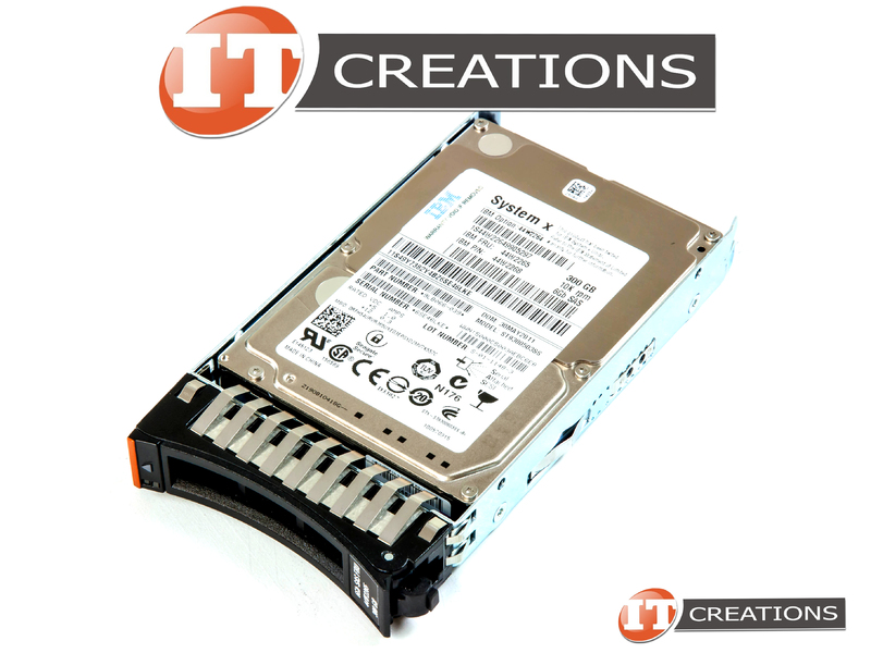 44W2264 IBM / SEAGATE 300GB 10K RPM SAS 2.5 INCH SMALL FORM FACTOR SFF ...