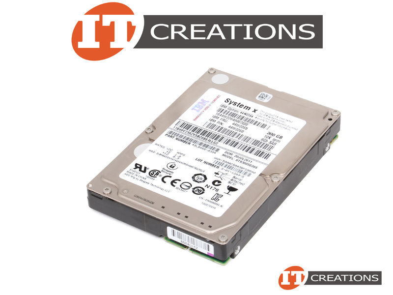 44W2268 IBM / SEAGATE 300GB 10K RPM SAS 2.5 INCH SMALL FORM FACTOR SFF ...