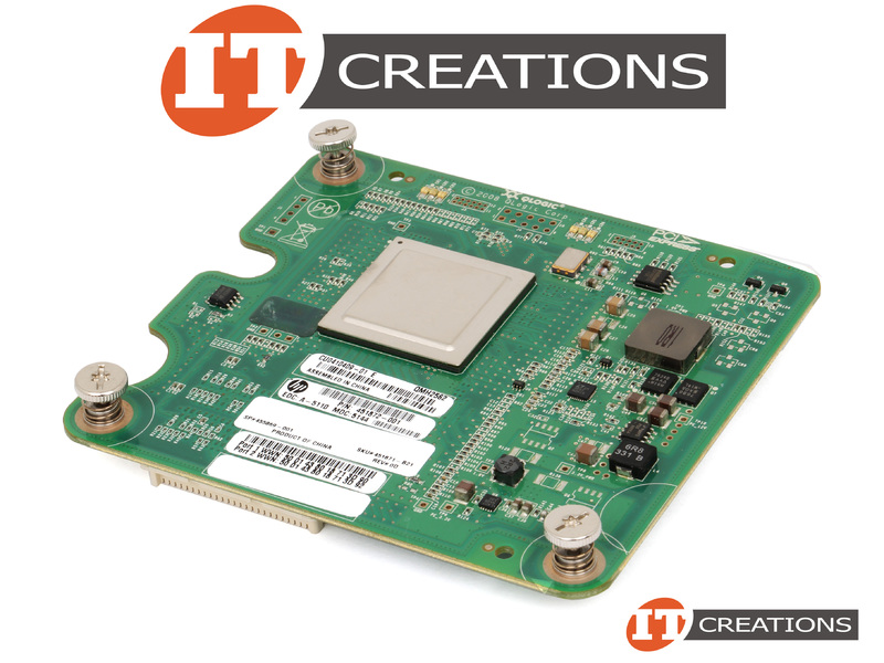 455869-001 HP / Qlogic Qmh2562 HBA 8gb/s Fibre Channel Mezzanine Host ...