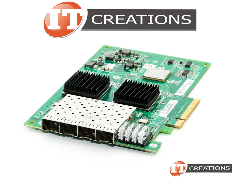 45GPC-NO BRACKET DELL / Qlogic Qle2564 HBA 8GB Quad Port SFP PCI-E 2.0 ...