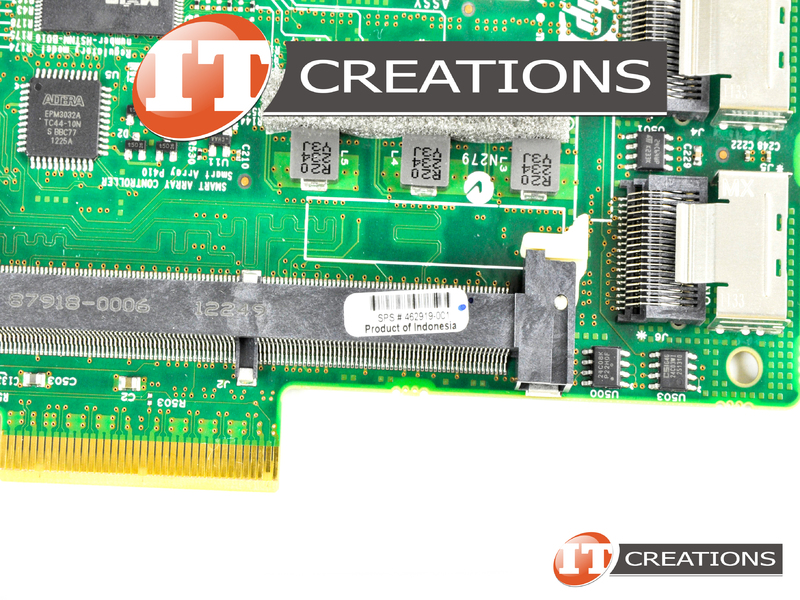462919-001-LOW P HP Smart Array P410 Controller 6gb/s PCI-E 2.0 X8 SAS ...
