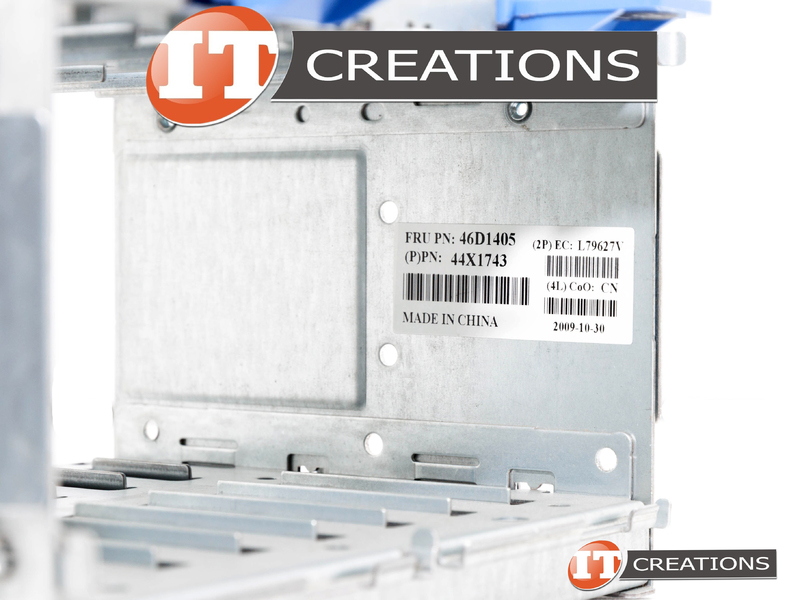 46D1405 IBM HARD DRIVE CAGE 2.5 INCH SMALL FORM FACTOR SFF 8 BAY FOR ...